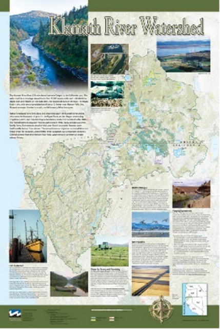 Klamath River Watershed Map - Water Education Foundation